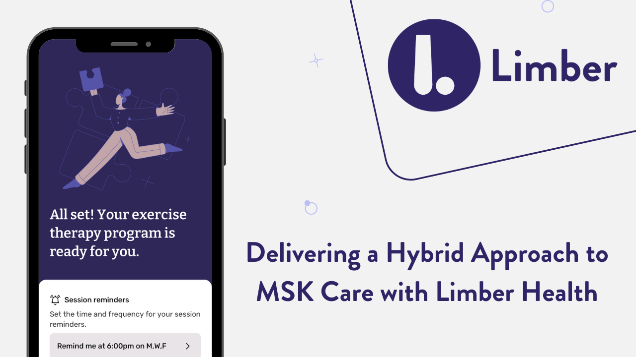 Combining In-Clinic and Digital MSK Care | Limber Health